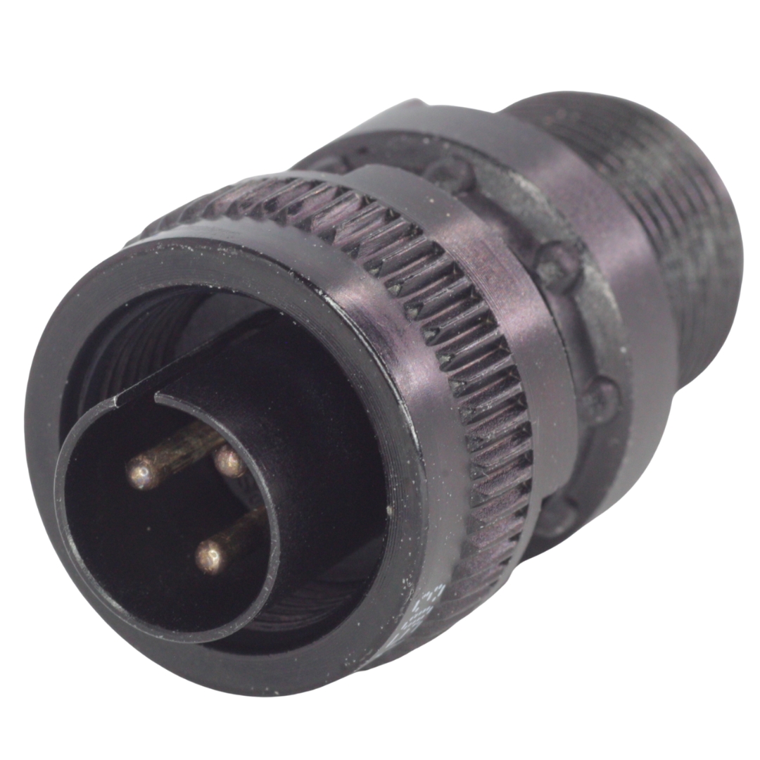 MS3106A10SL-3P Threaded Cable Mount Connector Male with 3 Solder Pins